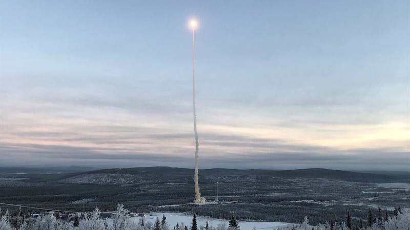 Raketer och ballonger från Esrange - Rymdstyrelsen